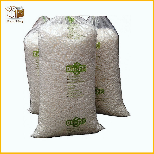 Eco-Friendly Bio-Fill Packaging Peanuts | PacknBag – PackNBag